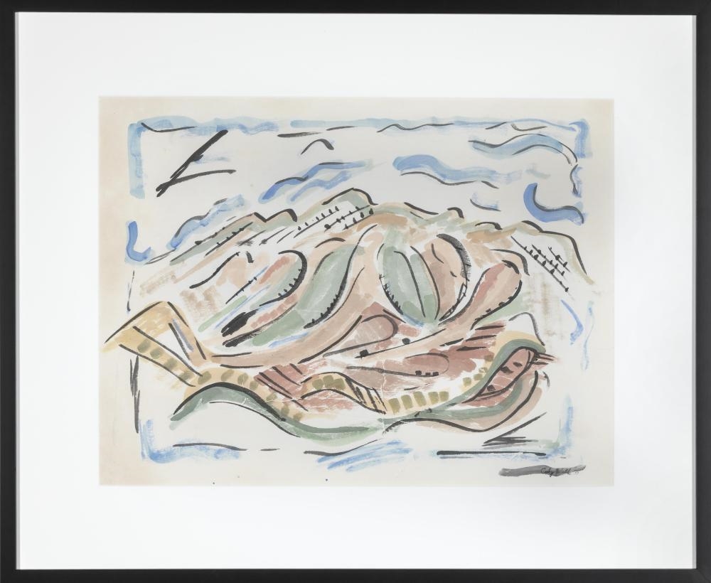 Cady Wells | Desert Scene (1933) | MutualArt