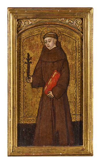 Sienese School, 15th Century | Saint Anthony of Padua (Mid 15th Century ...