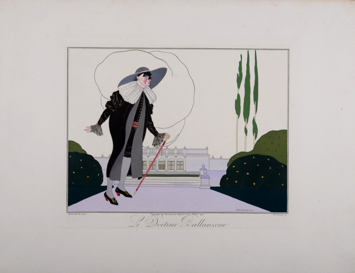 Umberto Brunelleschi | Doctor Ballanzone (1914) | MutualArt