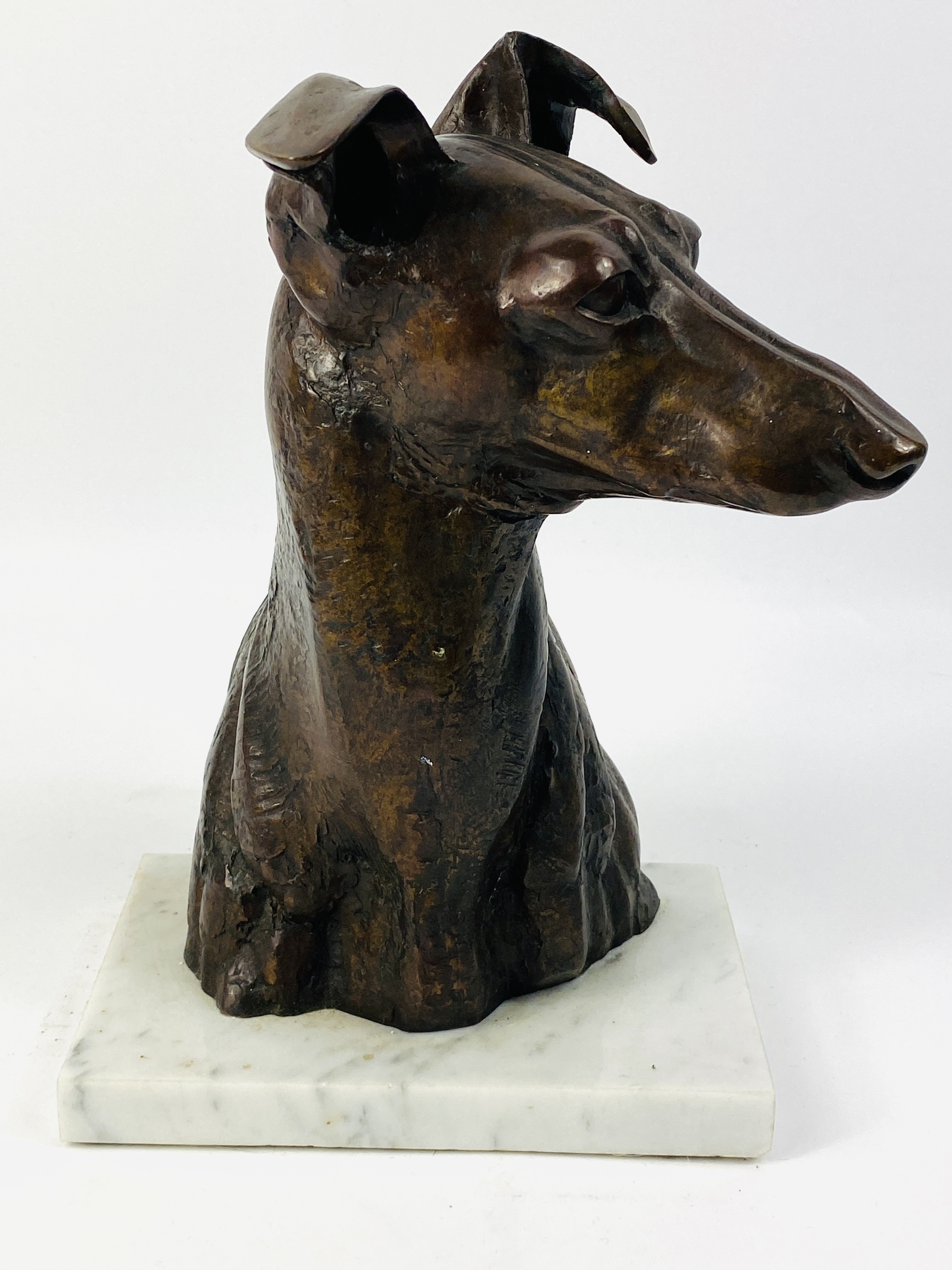 Sally Arnup | A Sally Arnup bronze sculpture of an Italian greyhound ...