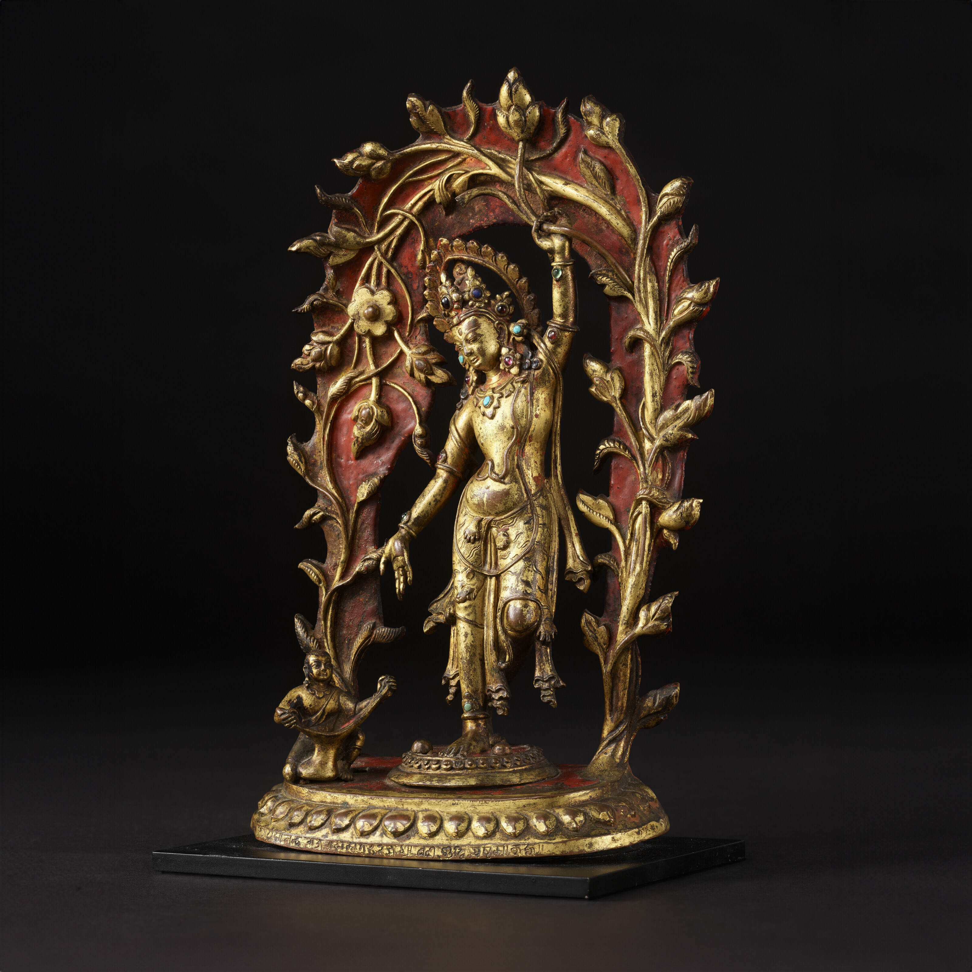 Nepalese School, 18th Century | A GILT COPPER ALLOY SHRINE OF ...