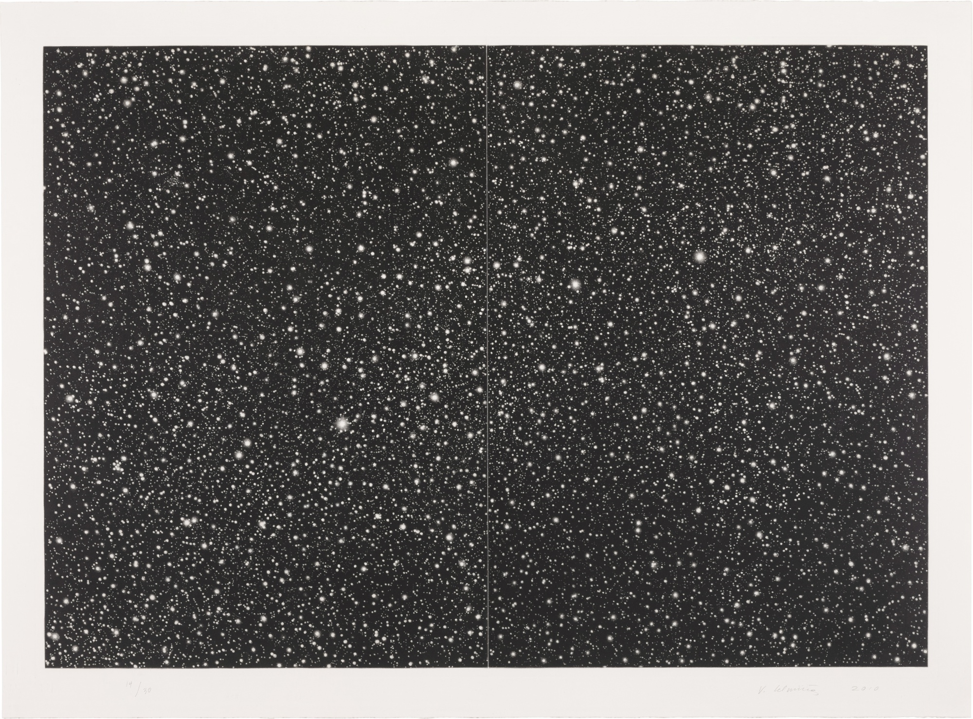 Vija Celmins | Starfield (2010) | MutualArt