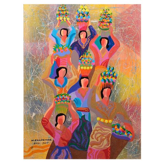 Manuel Baldemor | Balinese Offering Ritual (2017) | MutualArt