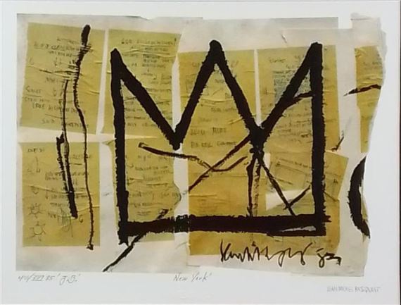 Jean-Michel Basquiat | Untitled (Devil's head) (1987) | MutualArt