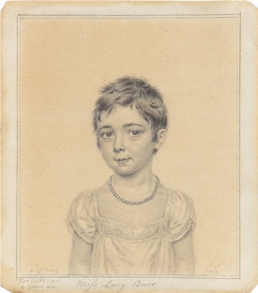 John Smart | Portrait of Lucy Anne Burr, later Mrs James Phillips (1804 ...