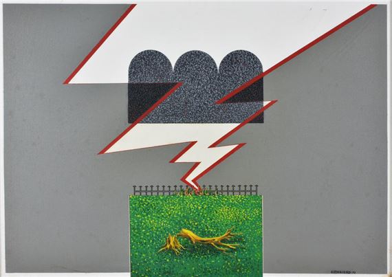 Elio Torriero | Il fulmine (1972) | MutualArt
