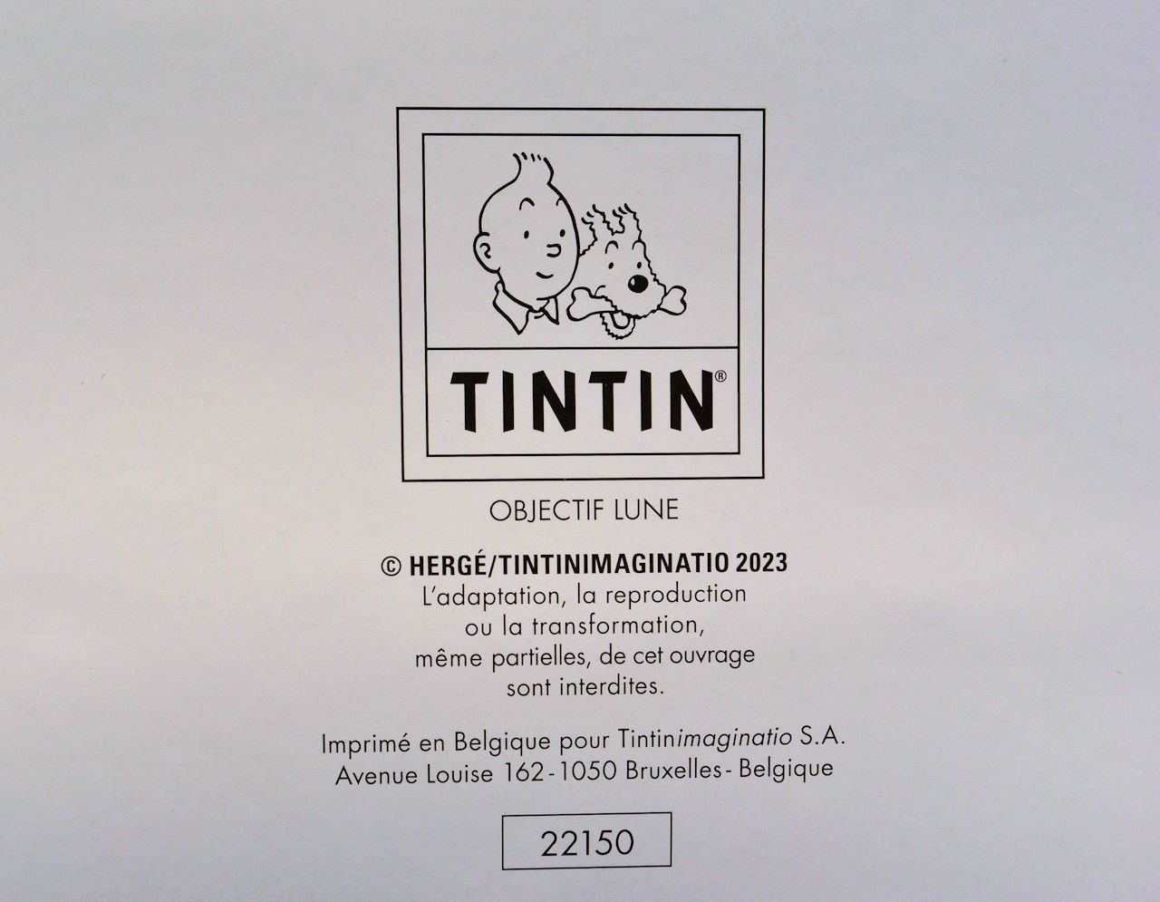 Hergé | Tintin - Objective Moon Original poster (1953) | MutualArt