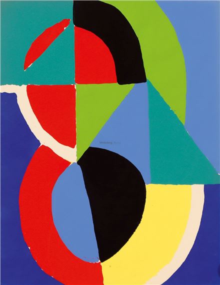 Sonia Delaunay | Rhythme couleurs (1956) | MutualArt