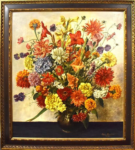 Carl Baum | BlumenstrauÃ (1941) | MutualArt