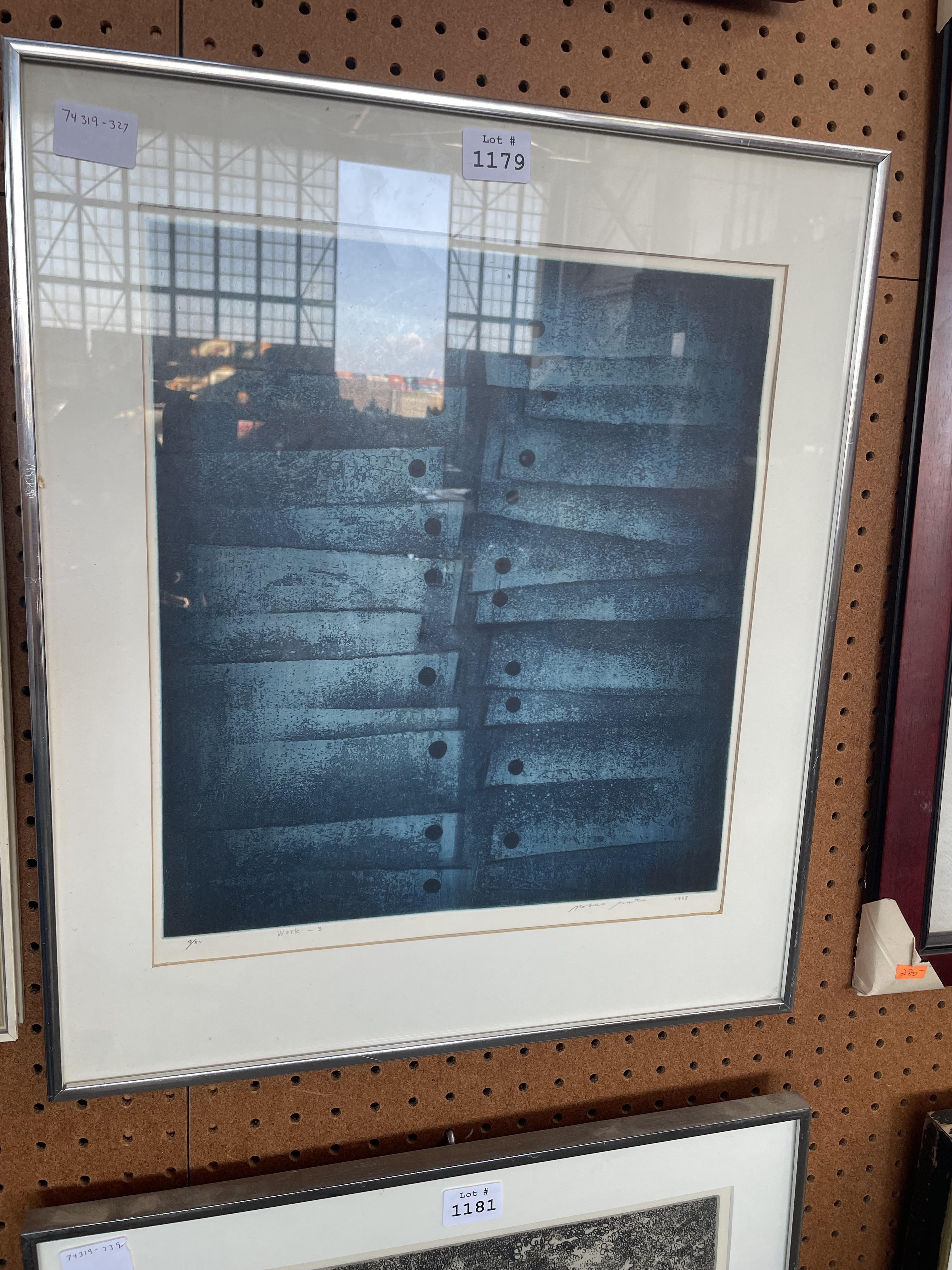 Nobuo Sato | Framed Etching Work 3 | MutualArt