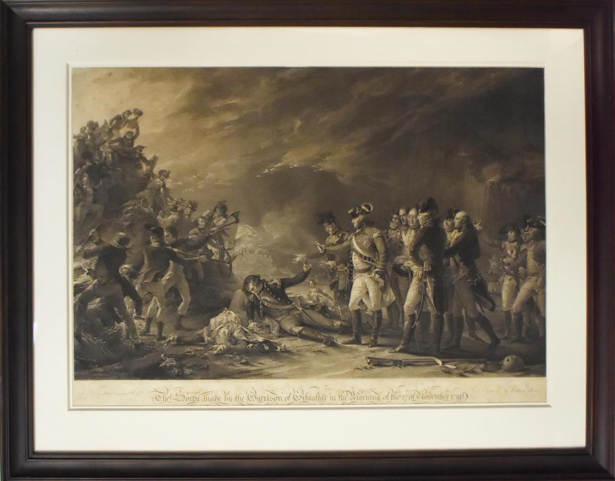 William Sharp | The Sortie made by the Garrison of Gibraltar | MutualArt
