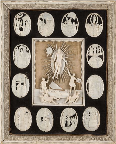 Russian School, 18th Century | Icon with the Resurrection of Christ and ...