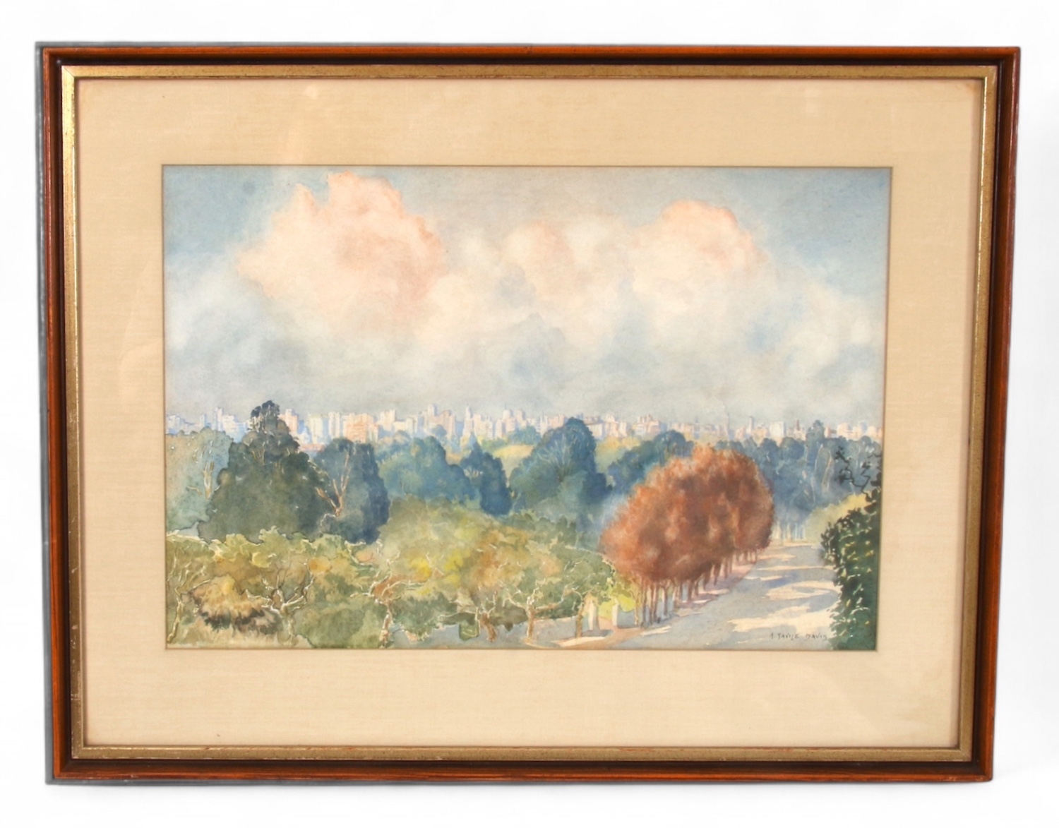Arthur Savile Davis | NEW YORK SKYLINE FROM CENTRAL PARK | MutualArt