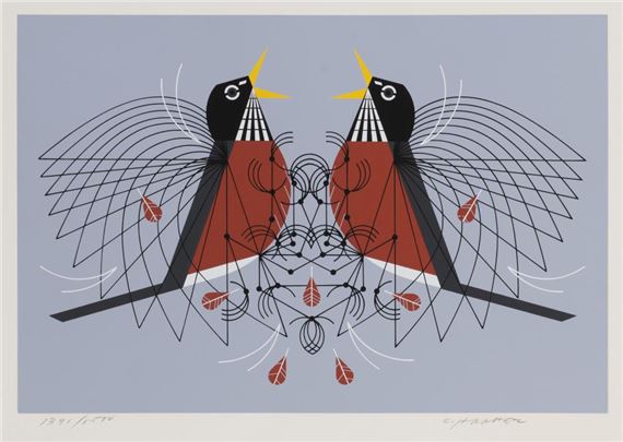 Charley Harper | Round Robin | MutualArt