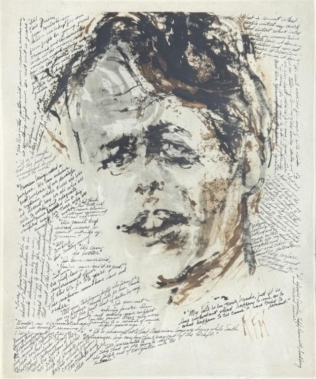LeRoy Neiman | Portrait of Robert F. Kennedy | MutualArt