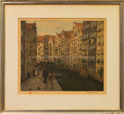 Tavik F. Simon | Kanál v Amsterdamu | Artwork performance at auction ...