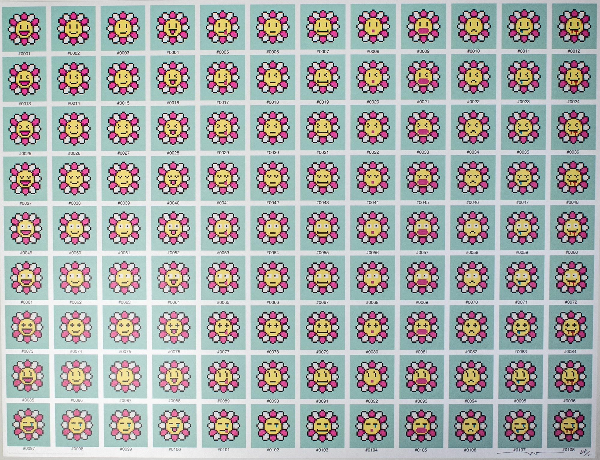 Takashi Murakami | 108 Eartly Temptations (2022) | MutualArt