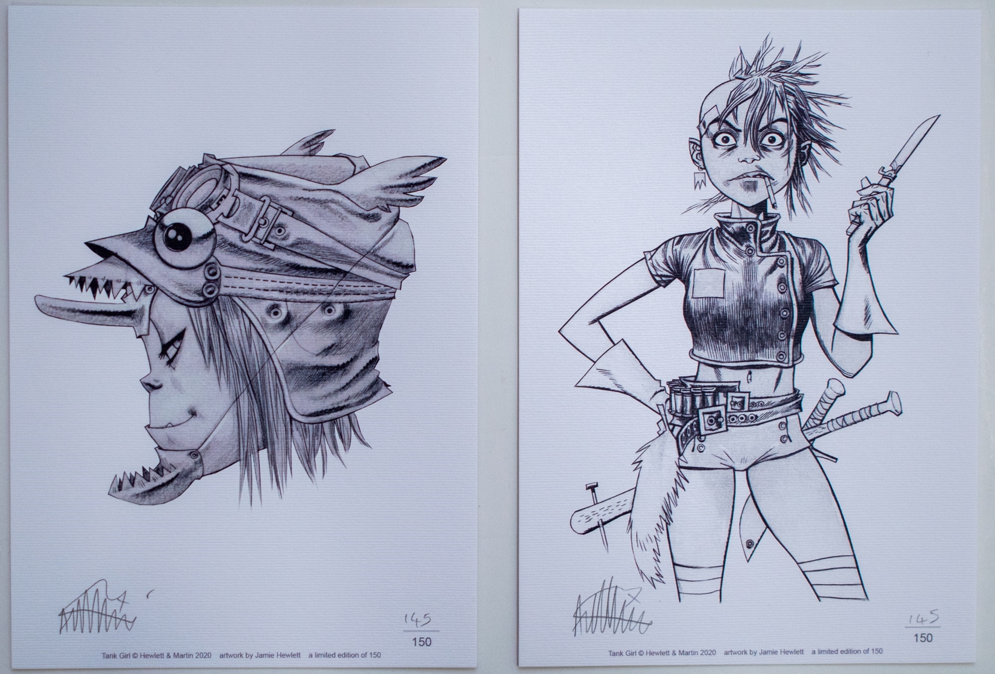 Jamie Hewlett | Tank Girl #1 & Tank Girl #2 (2020) | MutualArt