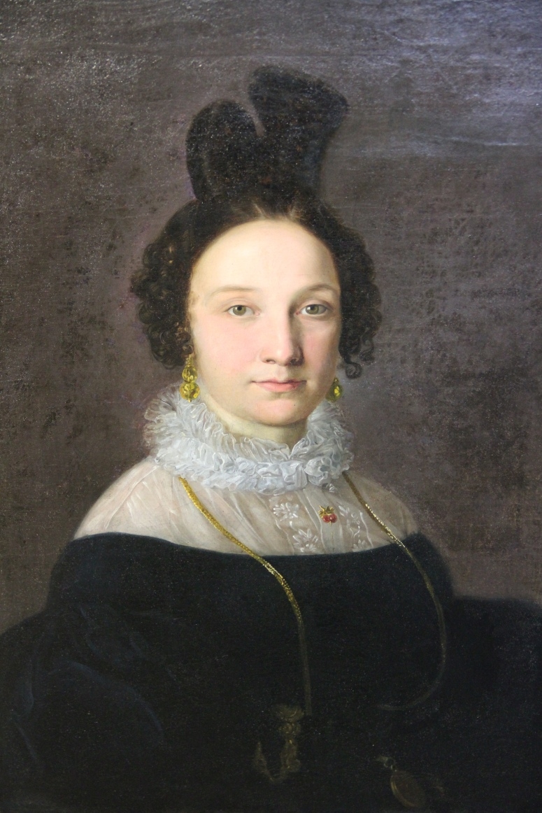 Raymond Auguste Quinsac de Monvoisin | RETRATO DE MUJER | MutualArt