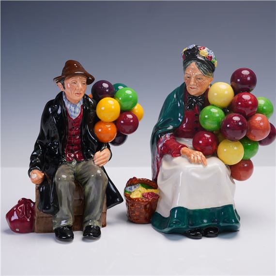 Leslie Harradine | The Balloon Man HN1954 & The Old Balloon HN1315 ...