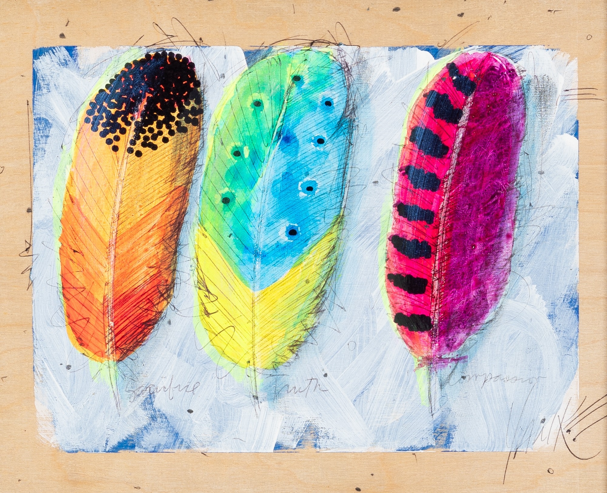 Tim Yanke | Spirit feathers | MutualArt