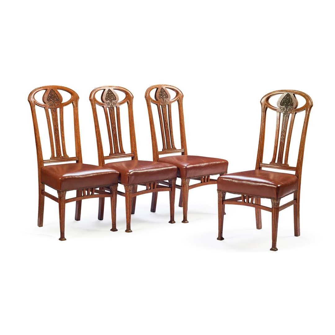 John Ednie | TABLE AND CHAIRS FOR MILLER AND LANGS, GLASGOW, CIRCA 1900 ...