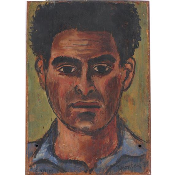 Chaim Gross | Portrait of artist Chaim Gross (1937) | MutualArt