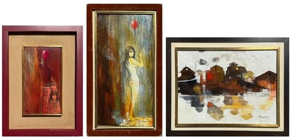 Fernando Guzman Monroy | Three Paintings (1972) | MutualArt