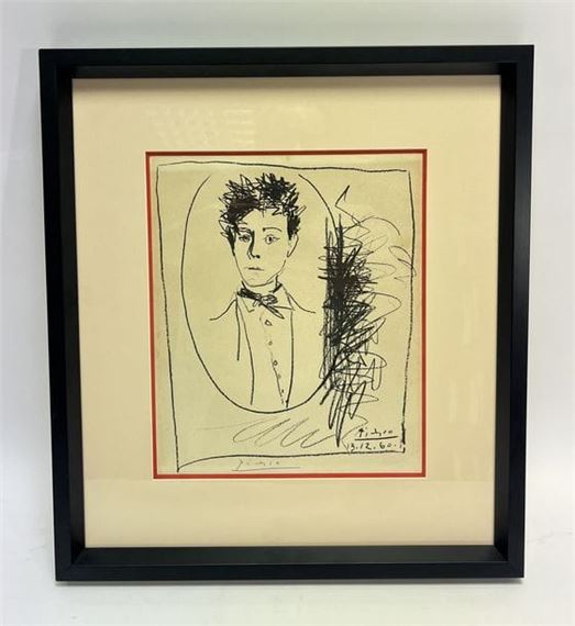 Pablo Picasso | Portrait of Arthur Rimbaud (1960) | MutualArt