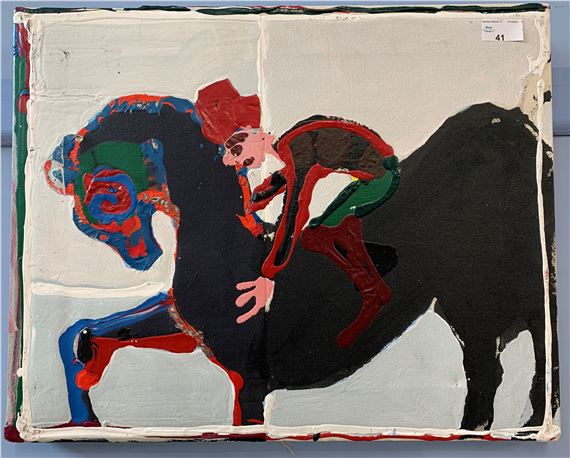 John Kiki | Horse and Rider | MutualArt