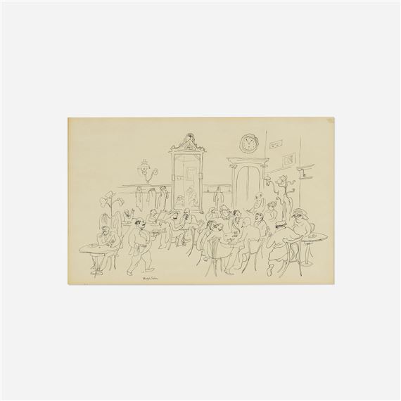 Adolf Dehn | Volks Koffee Haus | MutualArt