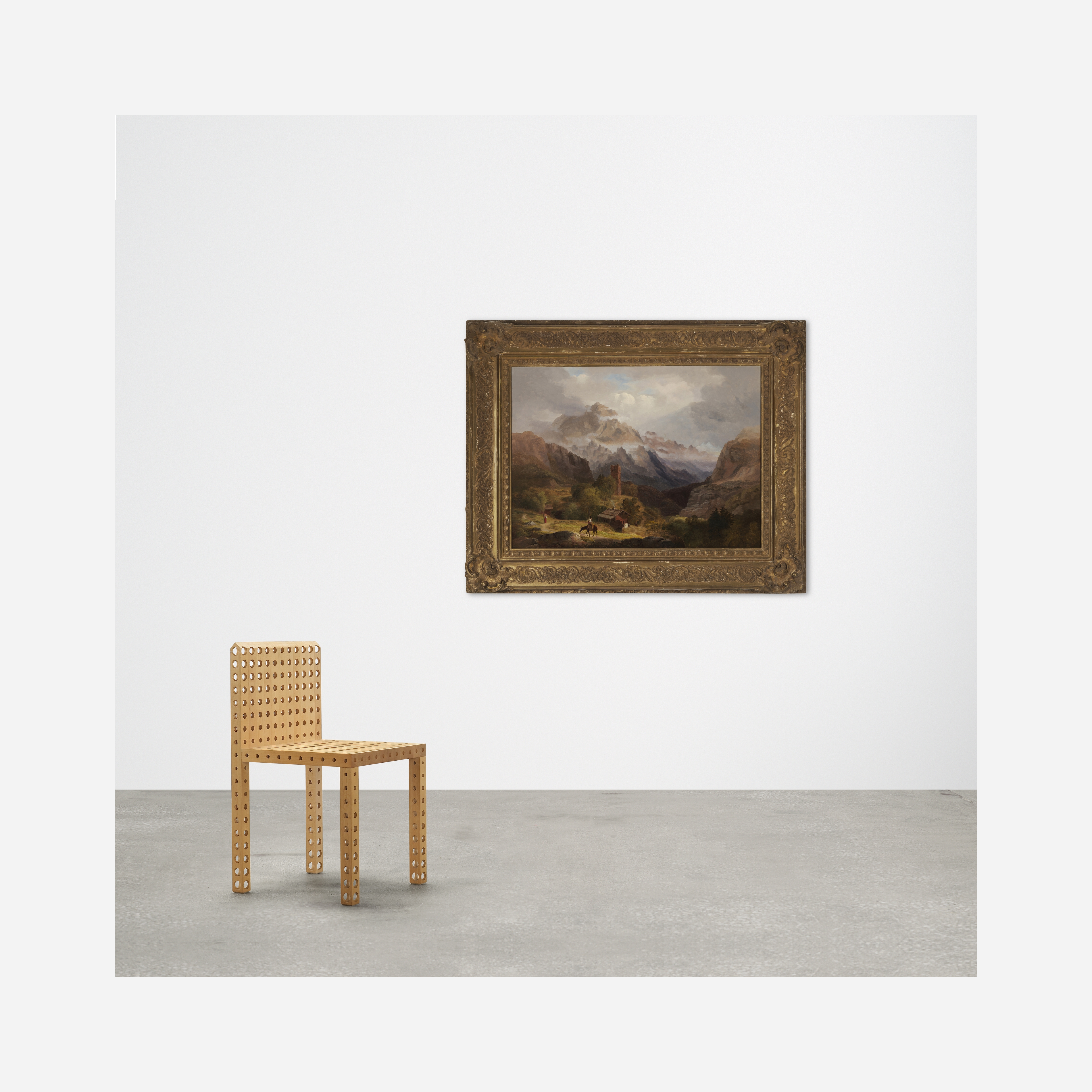Alvan Fisher | Swiss Mountain Landscape (1827) | MutualArt