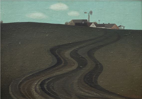 Vlastimil Benes | Farma s větrným kolem (1970) | MutualArt