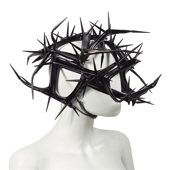 Cecilio Castrillo | Marilyn Manson: Black spiked head piece (2014 ...