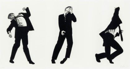 Robert Longo | Dancing Trio I (1993 - 1995) | MutualArt