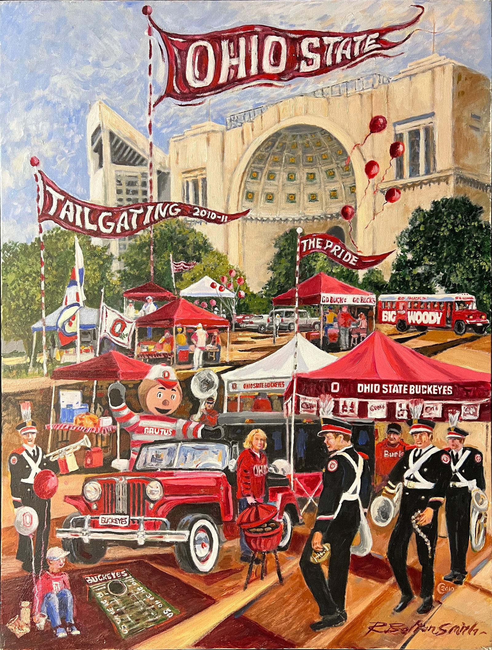R. Bolton Smith | Ohio State Tailgating | MutualArt