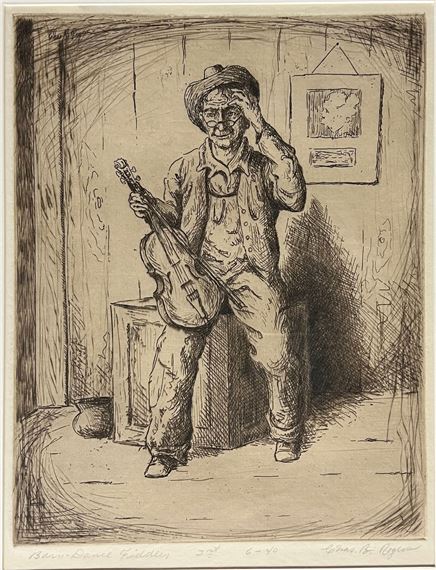 Charles B. Rogers | Barn Dance Fiddler | MutualArt