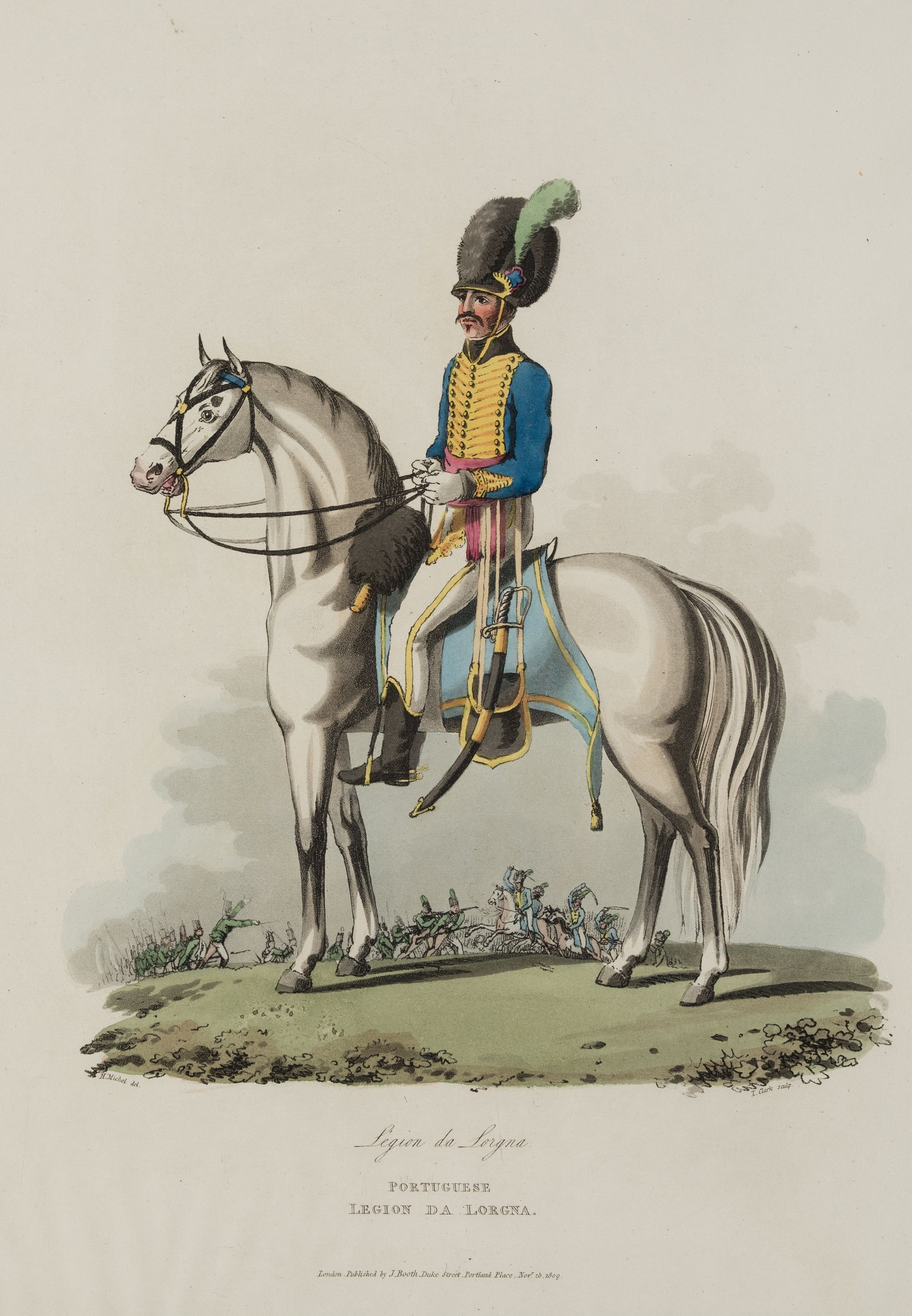 John Heaviside Clark | Portuguese military uniforms (1810) | MutualArt
