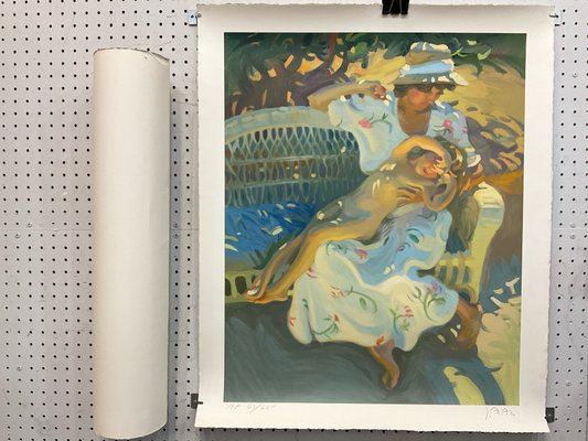 John Asaro | Two Serigraphs | MutualArt