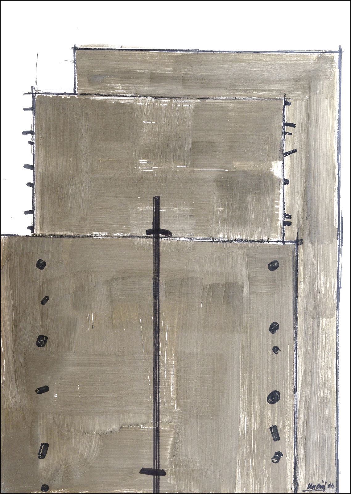 Giuseppe Uncini | Untitled (2004) | MutualArt