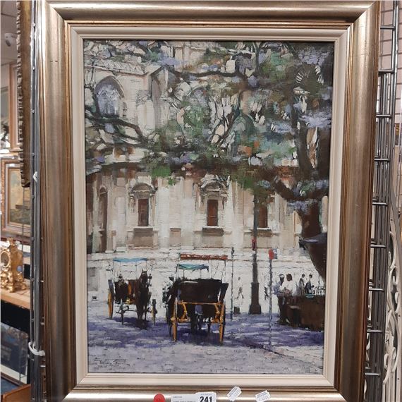 Dennis Syrett | Beneath the Jacaranda | MutualArt