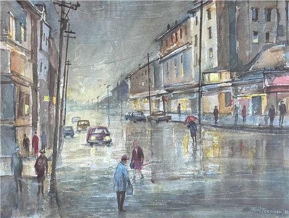Robert Percival | Town In The Raine (81) | MutualArt