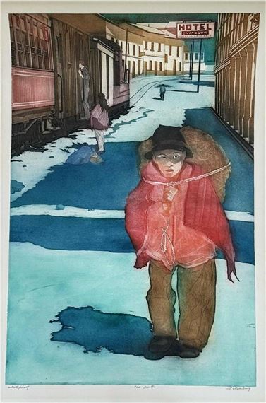 David Silverberg | The Porter | MutualArt