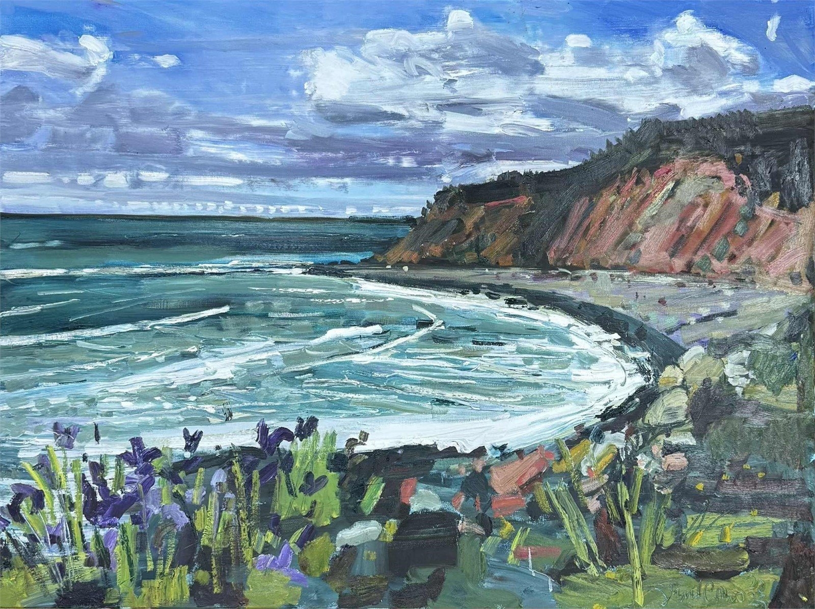 Gerard Collins | Lawrencetown Beach (2025) | MutualArt