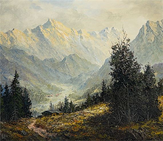 Adolf Wegener | Alpenpanorama (1891 - 1960) | MutualArt