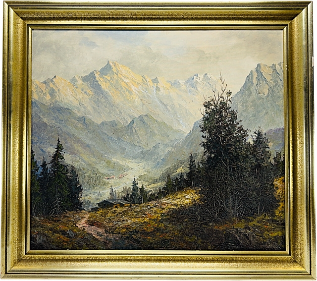 Adolf Wegener | Alpenpanorama (1891 - 1960) | MutualArt