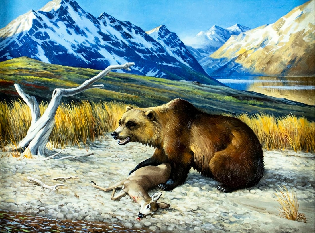 Chuck Ripper | Grizzly Bear | MutualArt