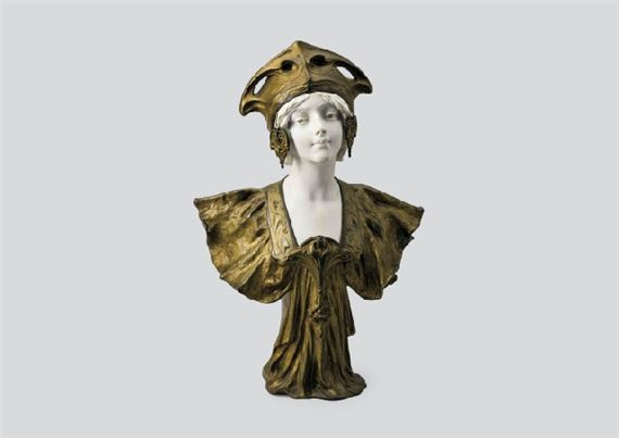 Henri Jacobs | Bust of a lady (Circa 1910) | MutualArt