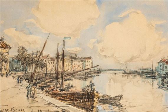 Frank Myers Boggs | Les Martigues (1855 - 1926) | MutualArt