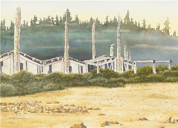 Robert Cavanaugh | Northwest Longhouses | MutualArt